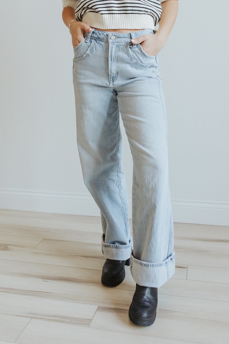 Kris Wide Leg Jean | Grace + Gather